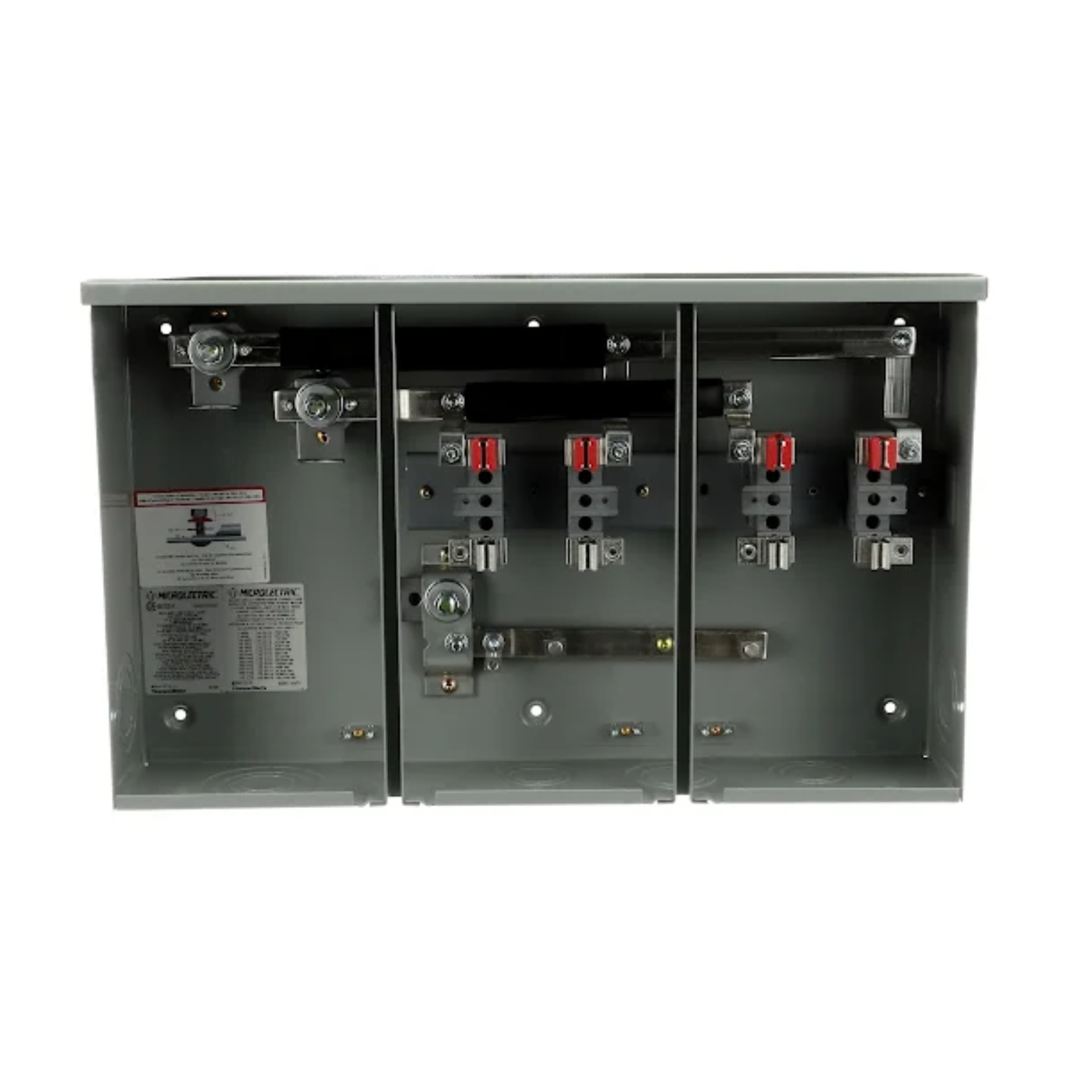 Microlectric® BEC2-V Meter Socket 200A 600V, 2 Position, 4 Jaw – Green ...